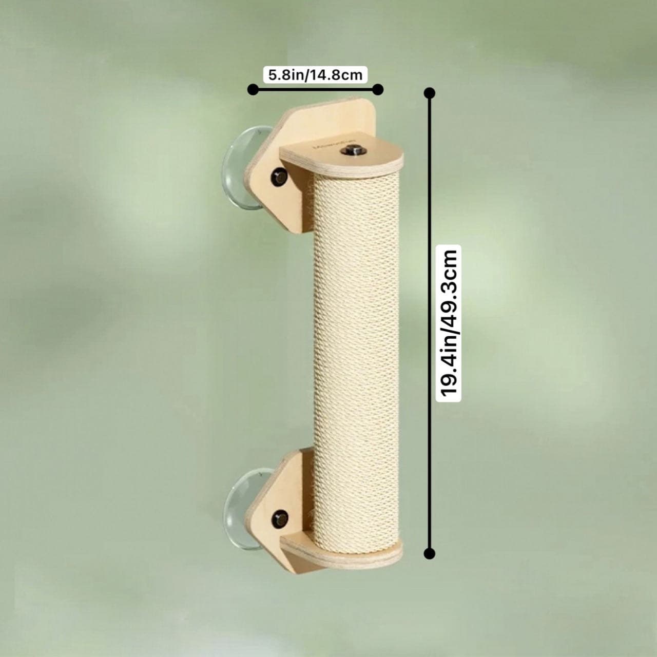 Cat Wall Furniture Glass Suction Cup Wall Shelf Cat Window Jump ...